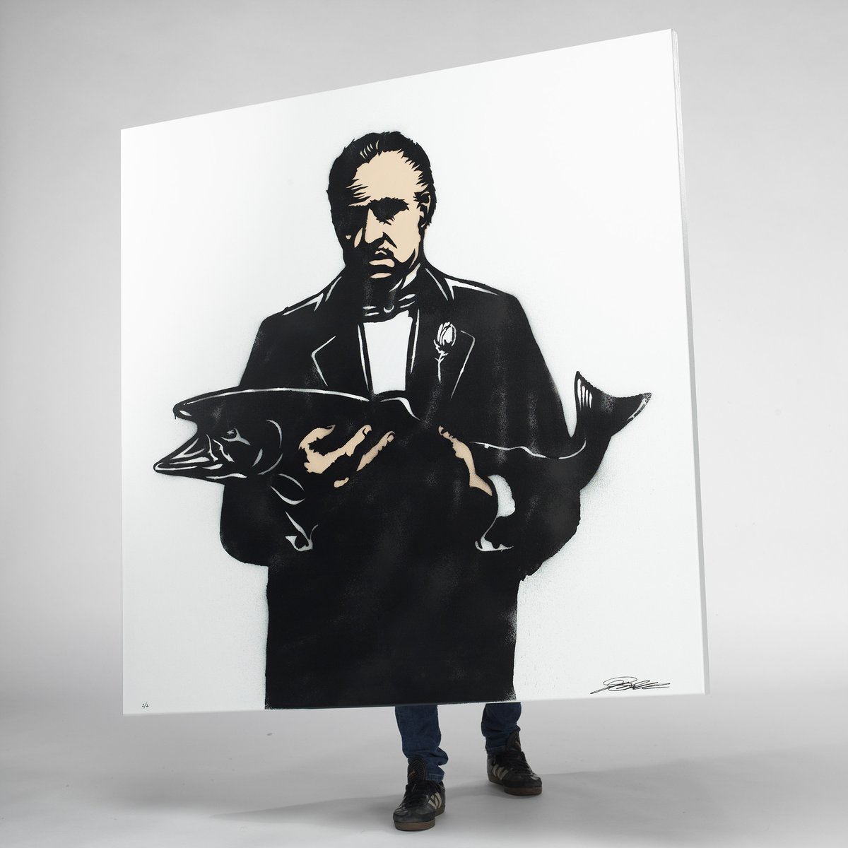ABC printhouse — Mafia - Original 150 x 150 cm