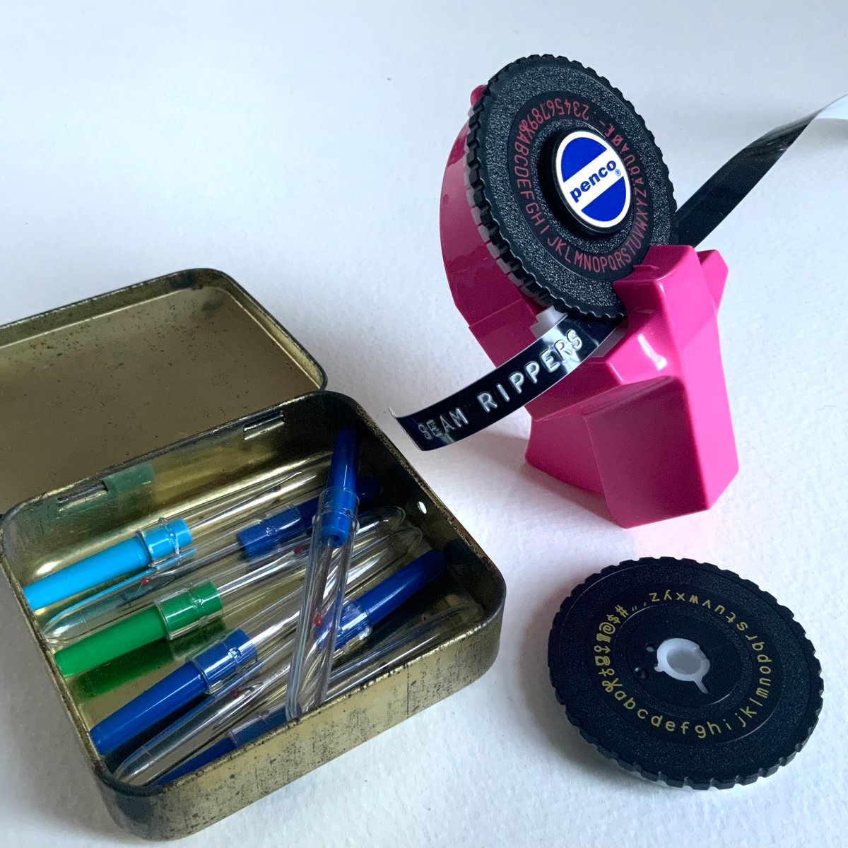 Embossed label Maker | Tansy Hargan