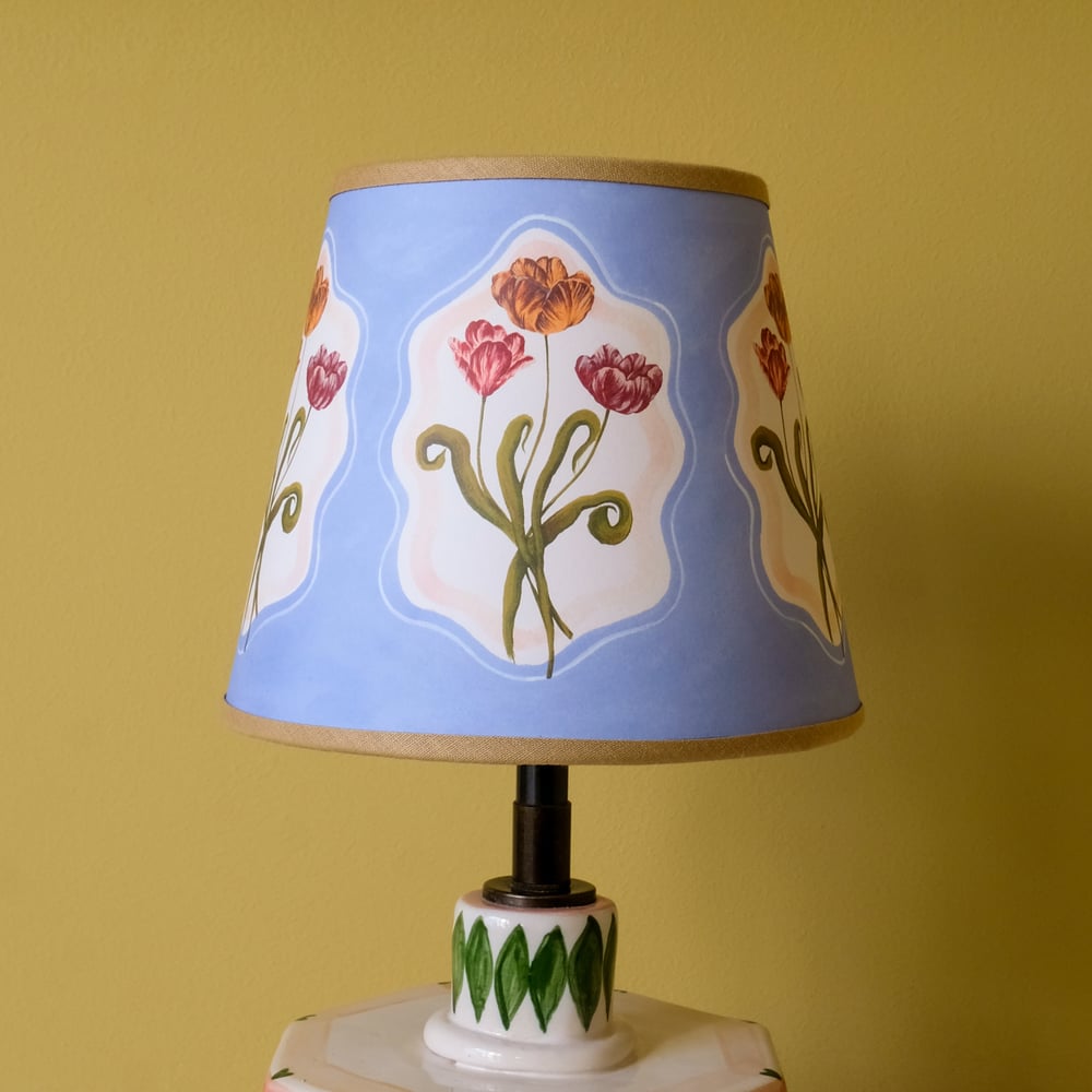 Polly Fern — Trio of Tulips Lampshade