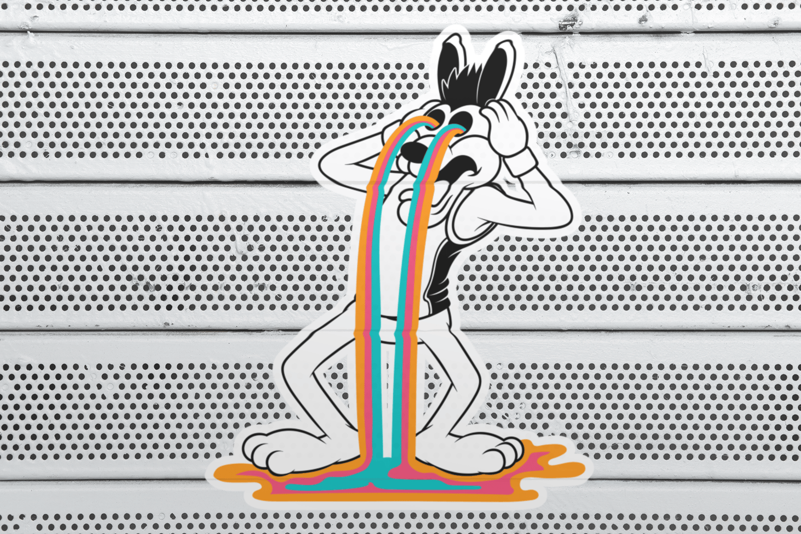 Too Much Fiesta Sticker | CLAN THE MERCH FAN