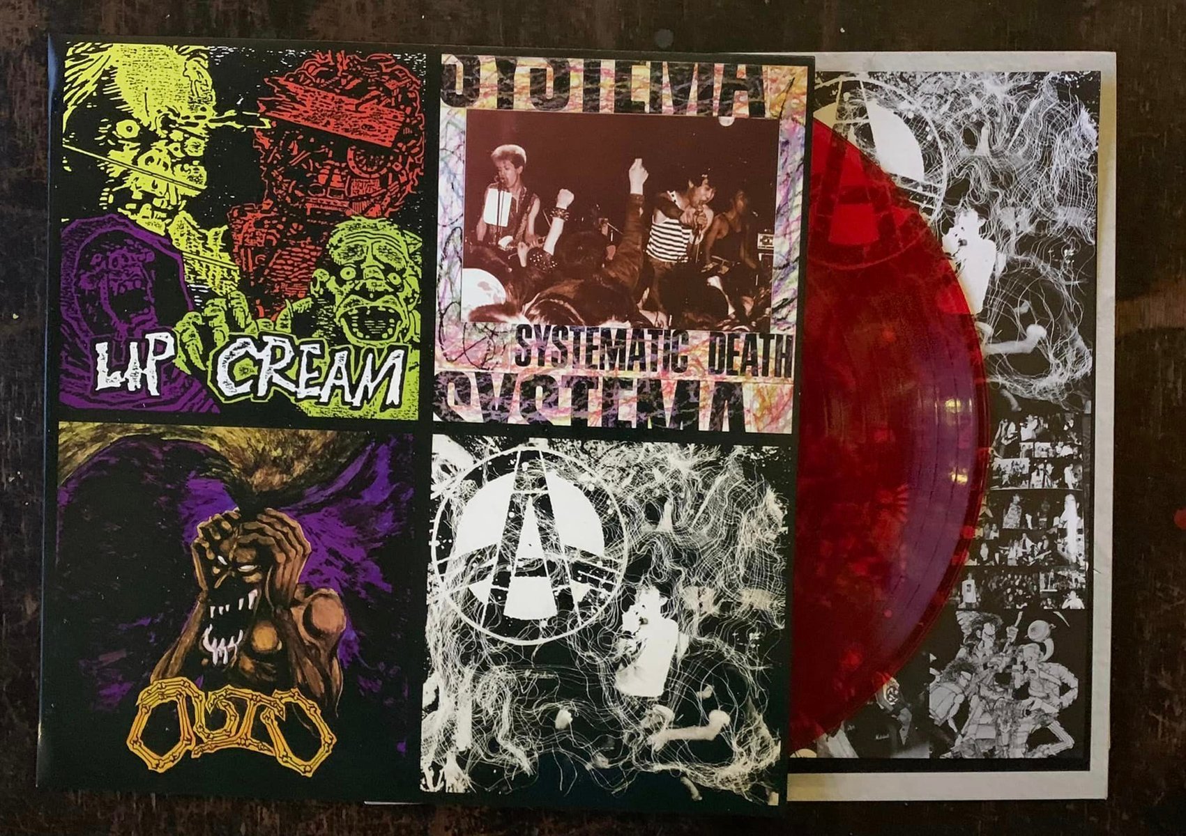 v/a - "Thrash Til Death" Lp (red vinyl) | velted regnub mailorder
