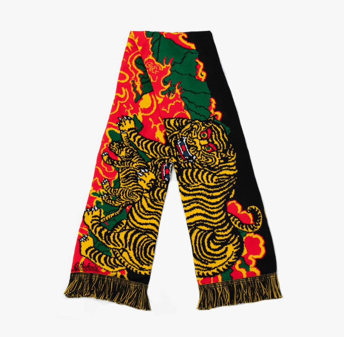 Tiger scarf | Gaurab Thakali