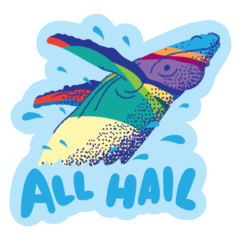 All Hail Sticker | ULTRASNAZZY