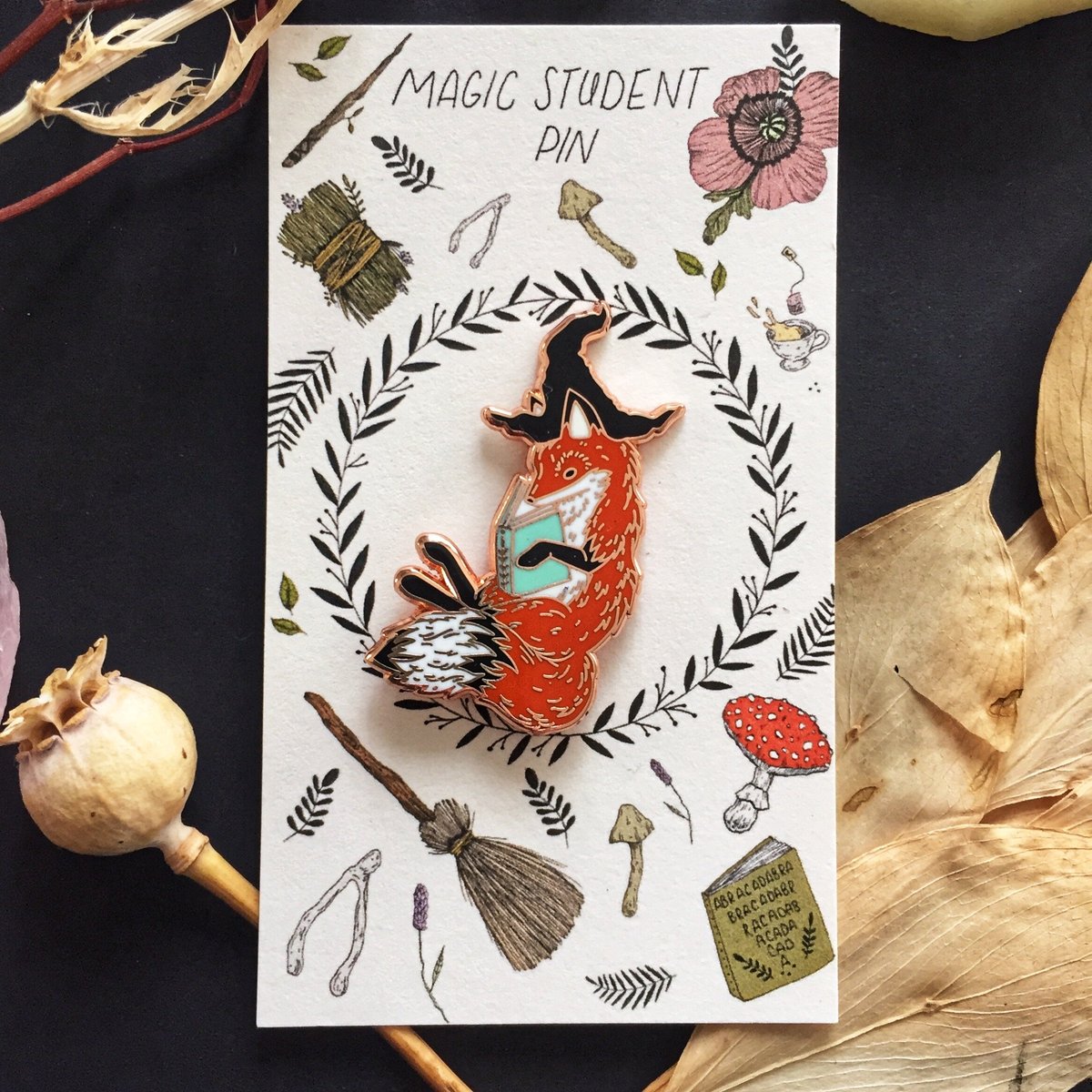 Magic Student Pin | Marika Paz Illustration