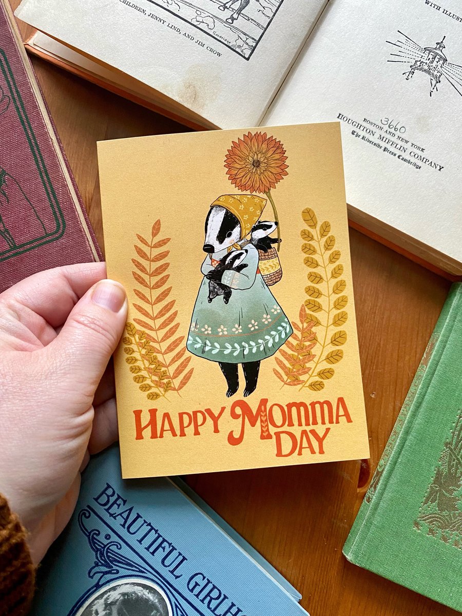 Happy Momma Day Card | Marika Paz Illustration