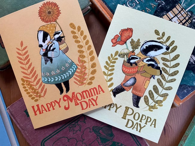 Happy Poppa Day | Marika Paz Illustration
