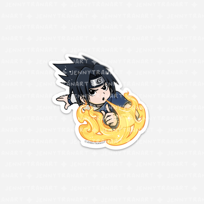 Sasuke Sticker | JENNYTRANART