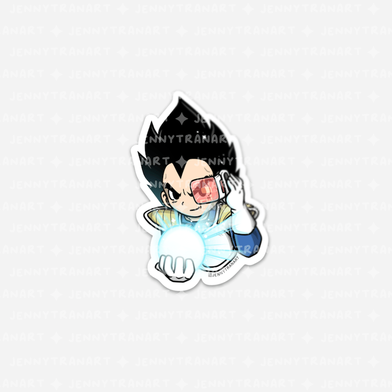 Vegeta Sticker | JENNYTRANART