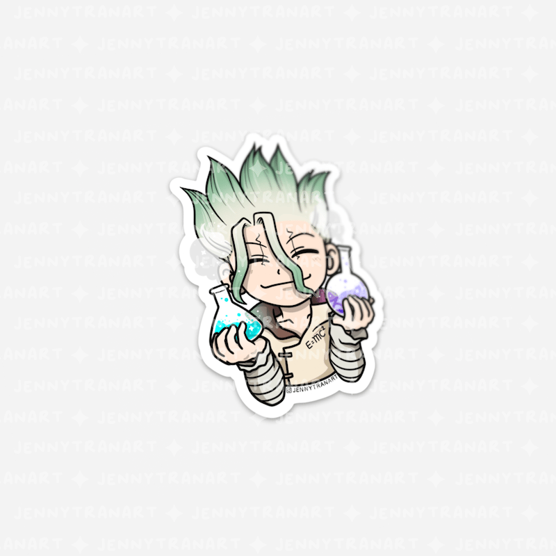 Senku Sticker | JENNYTRANART