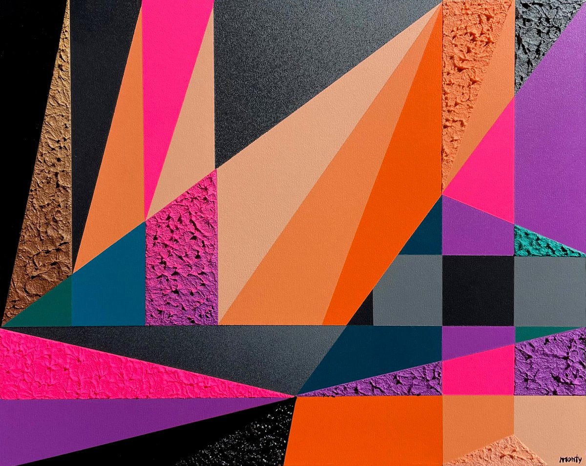 "Geo #138" | The Geo Series | Original | Monty Montgomery