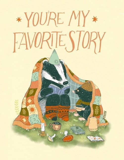 You're My Favorite Story Print | Marika Paz Illustration