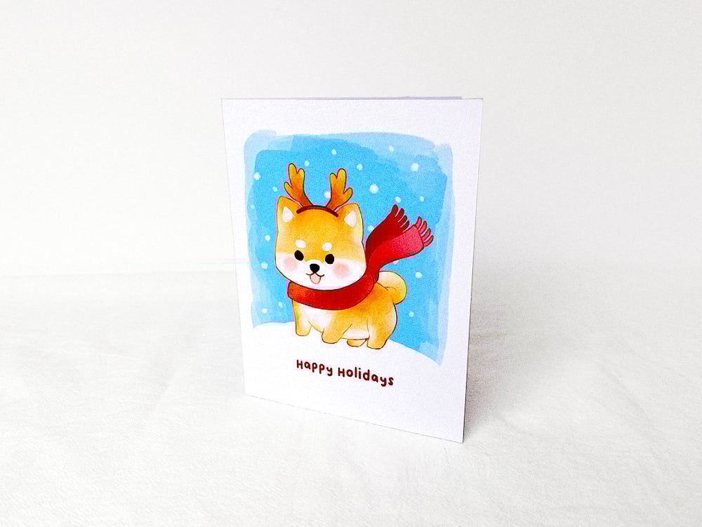 Shiba Inu Card | ydxart