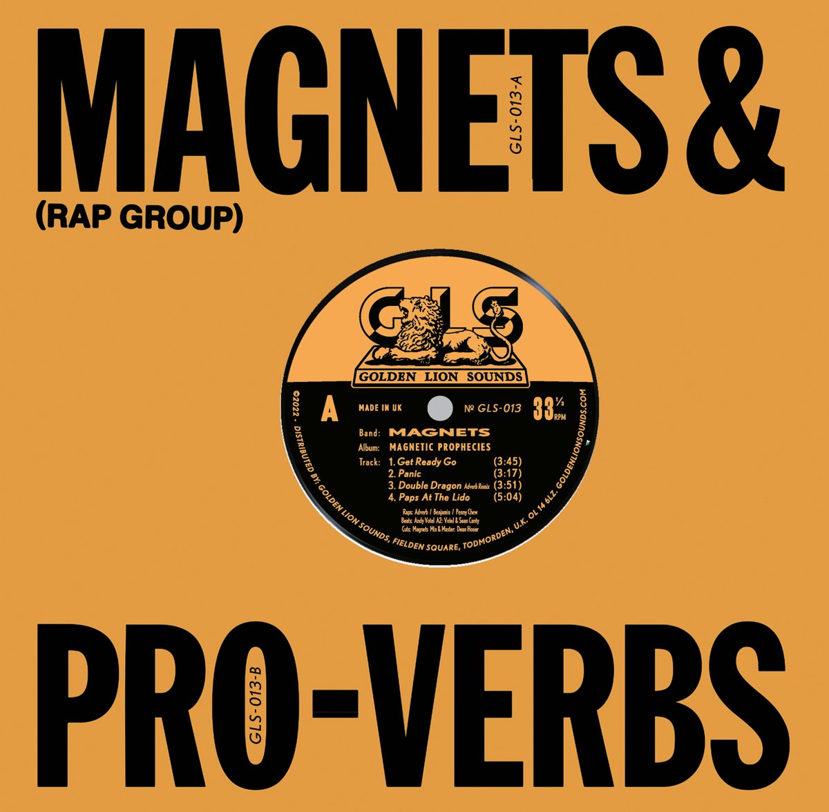 Magnets (Rap Group) & Pro-Verbs (GLS013) | Golden Lion Sounds