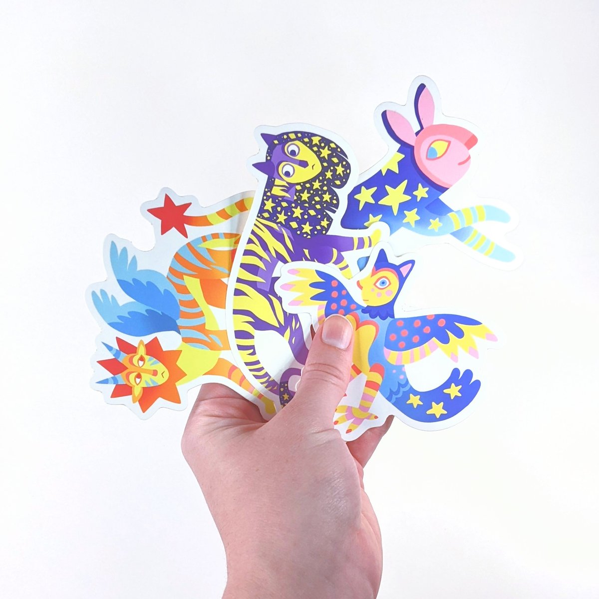 Fantastical Creature Stickers | moldspace
