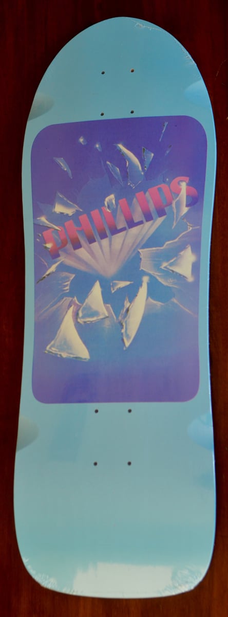 G & S SKATEBOARD DECK - JEFF PHILLIPS BROKEN GLASS | SKATEBOARDS AND ...