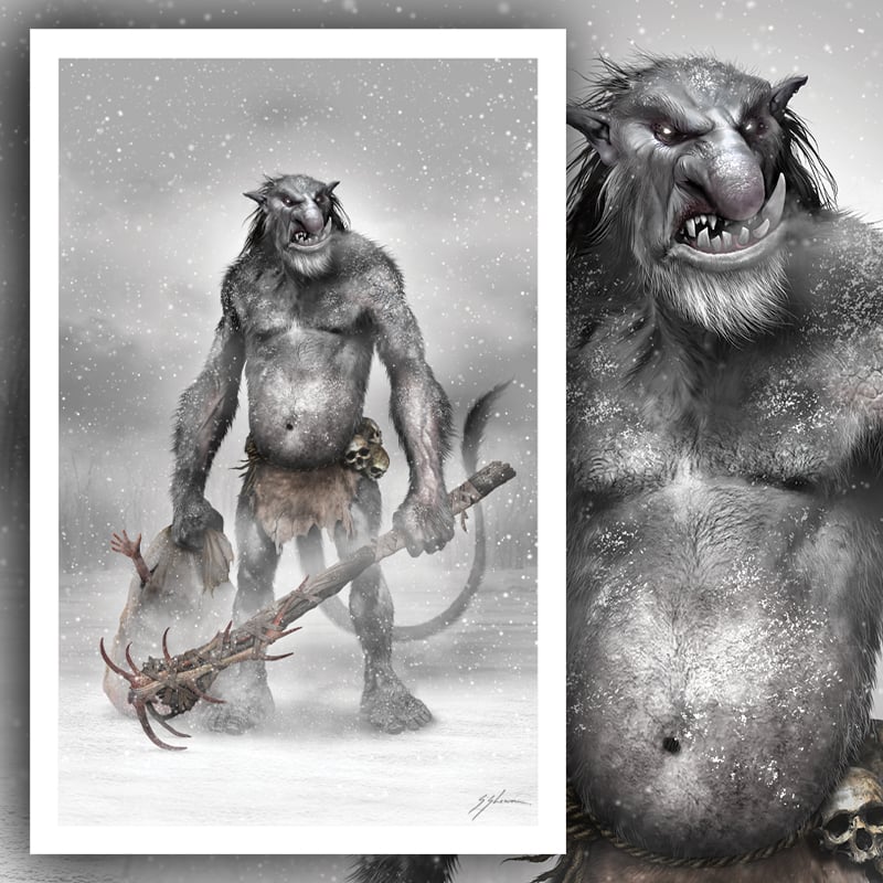 SNOW TROLL | Mister Sam Shearon