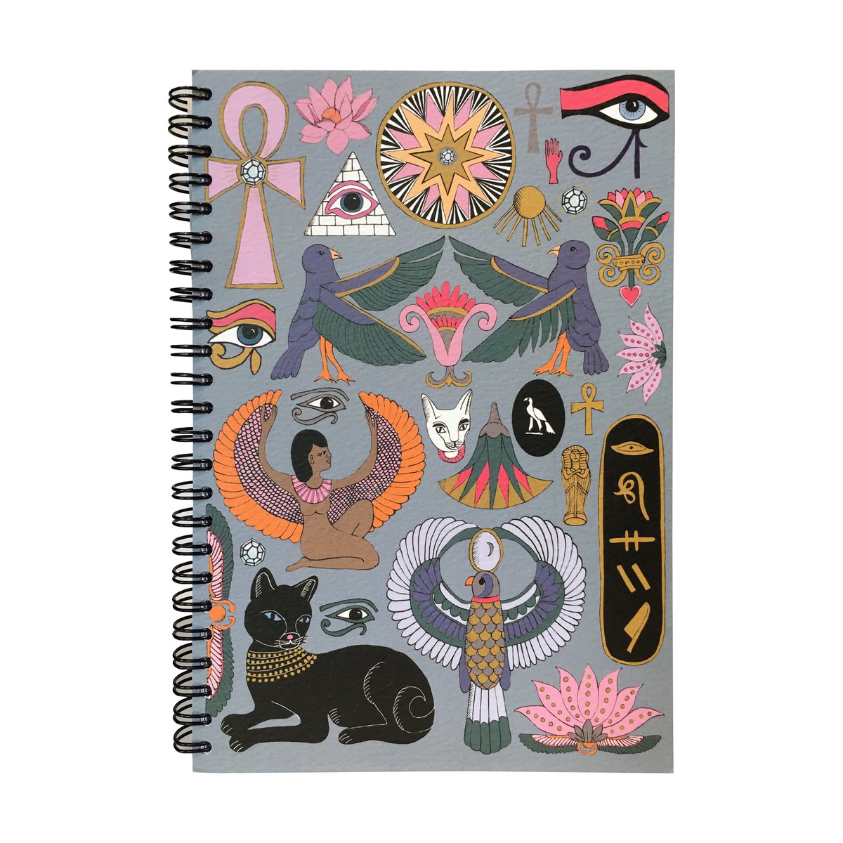 Egypt Spiral Bound Notebook | Rosie Wonders