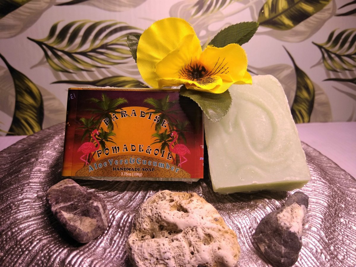 Aloe Vera & Cucumber (Standard Soap) | Paradise Pomade & Oil