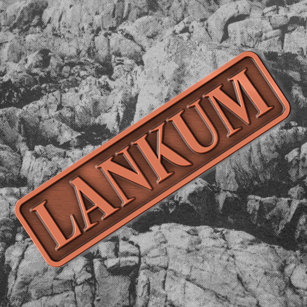LANKUM Antique Copper Badge | Lankum Music