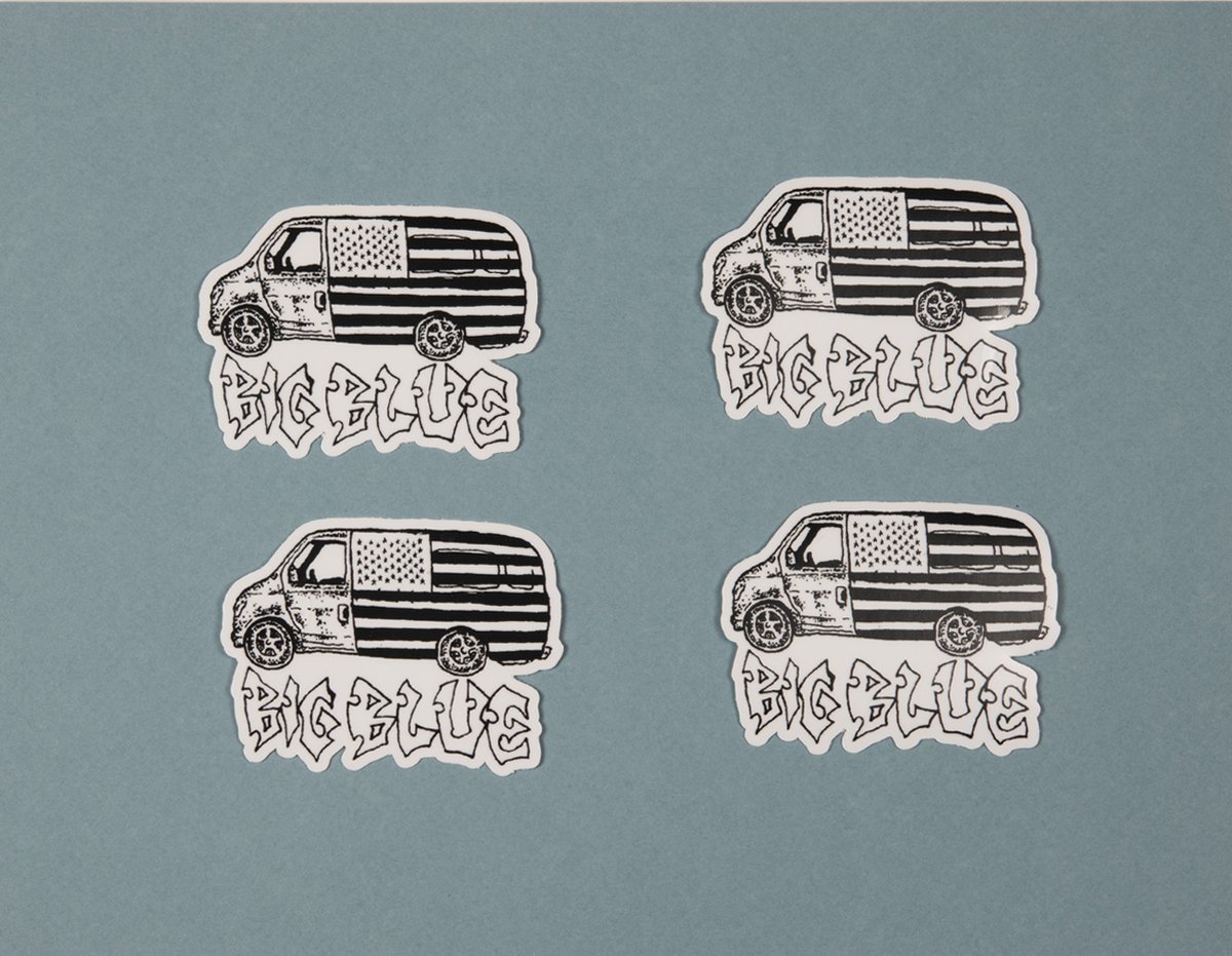 Lottie/Big Blue sticker pack | photojoebrook