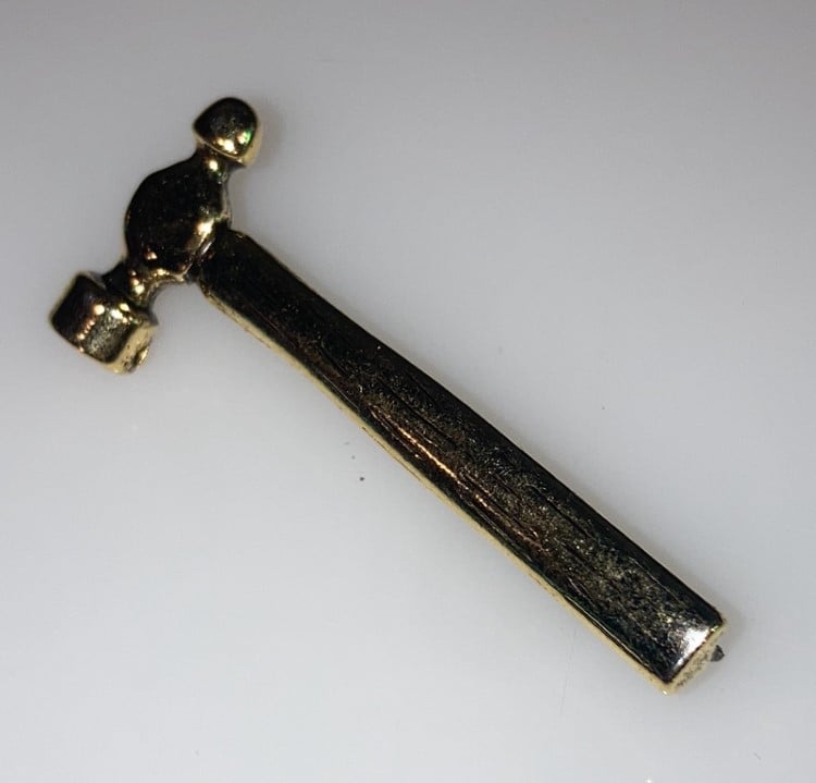 Gold Hammer Pin | AKRON 81 SUPPORT GEAR