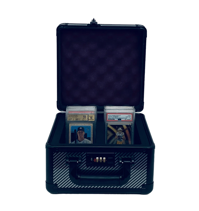 Slab Case 2 Row Carbon Fiber | More Collectibles Shop