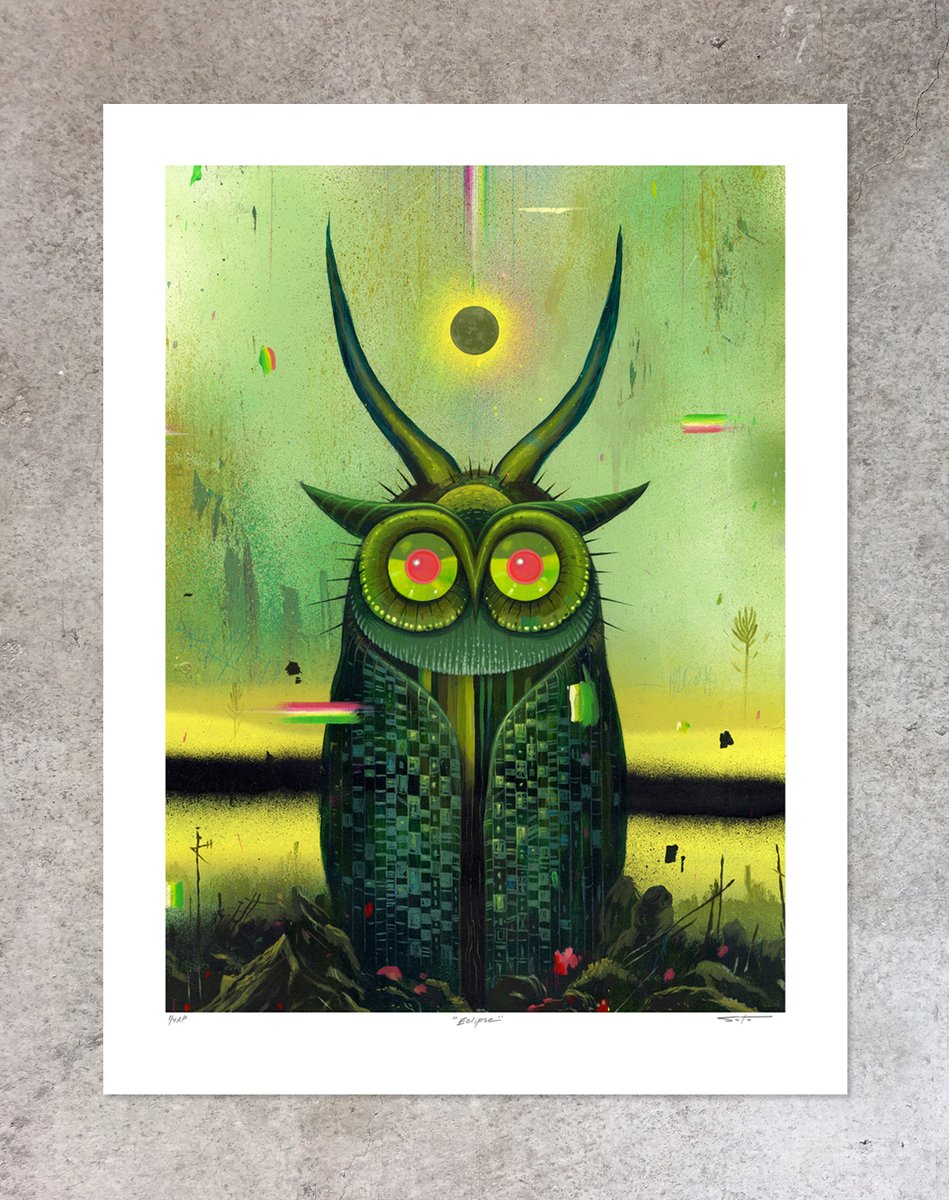 Eclipse Fine Art Print | Stormcloudz