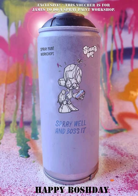 Spray Paint Workshop 1-2-1 | Sinna One
