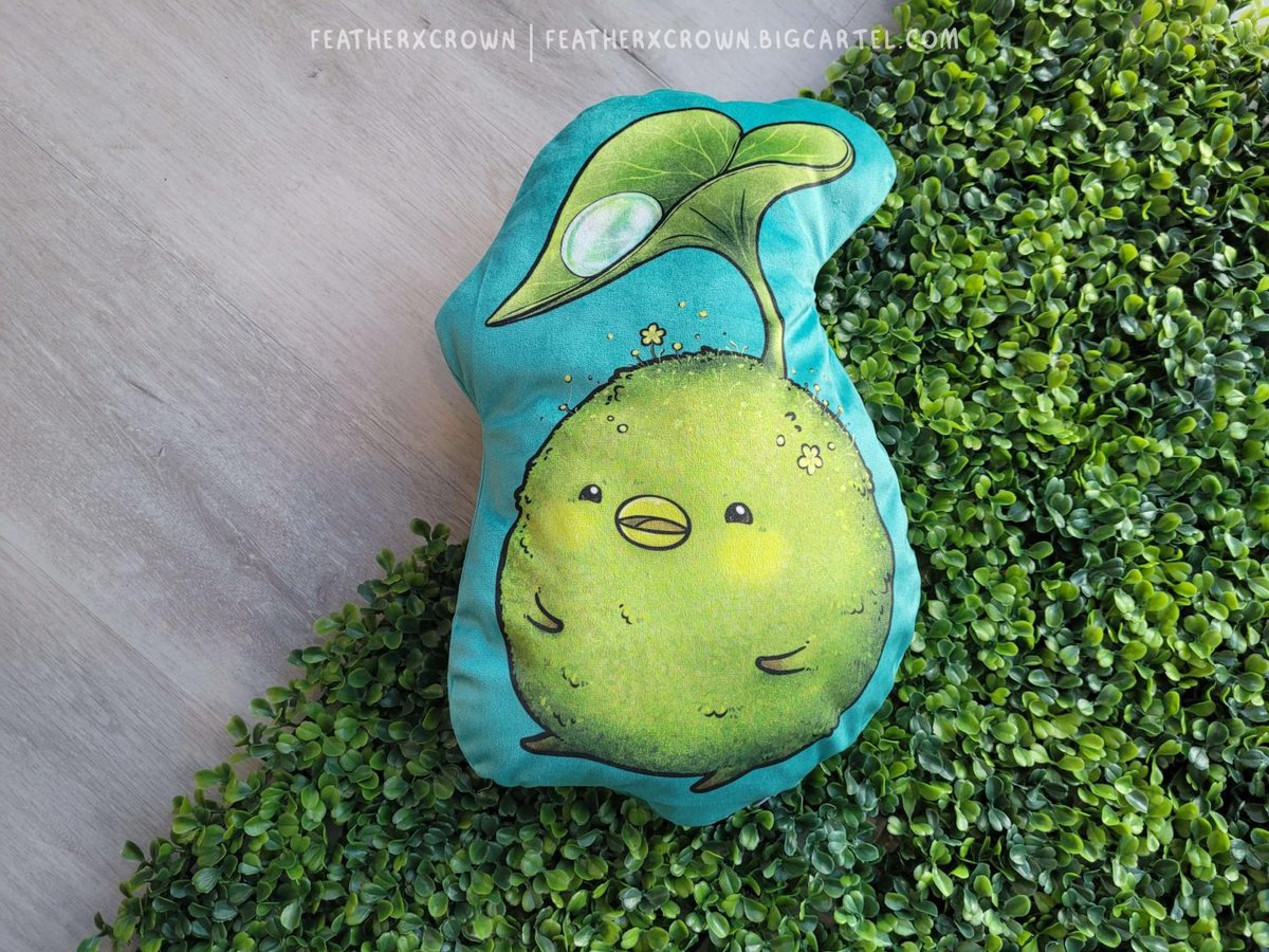 FFXIV Korpokkur Minion Throw Pillow | Featherxcrown