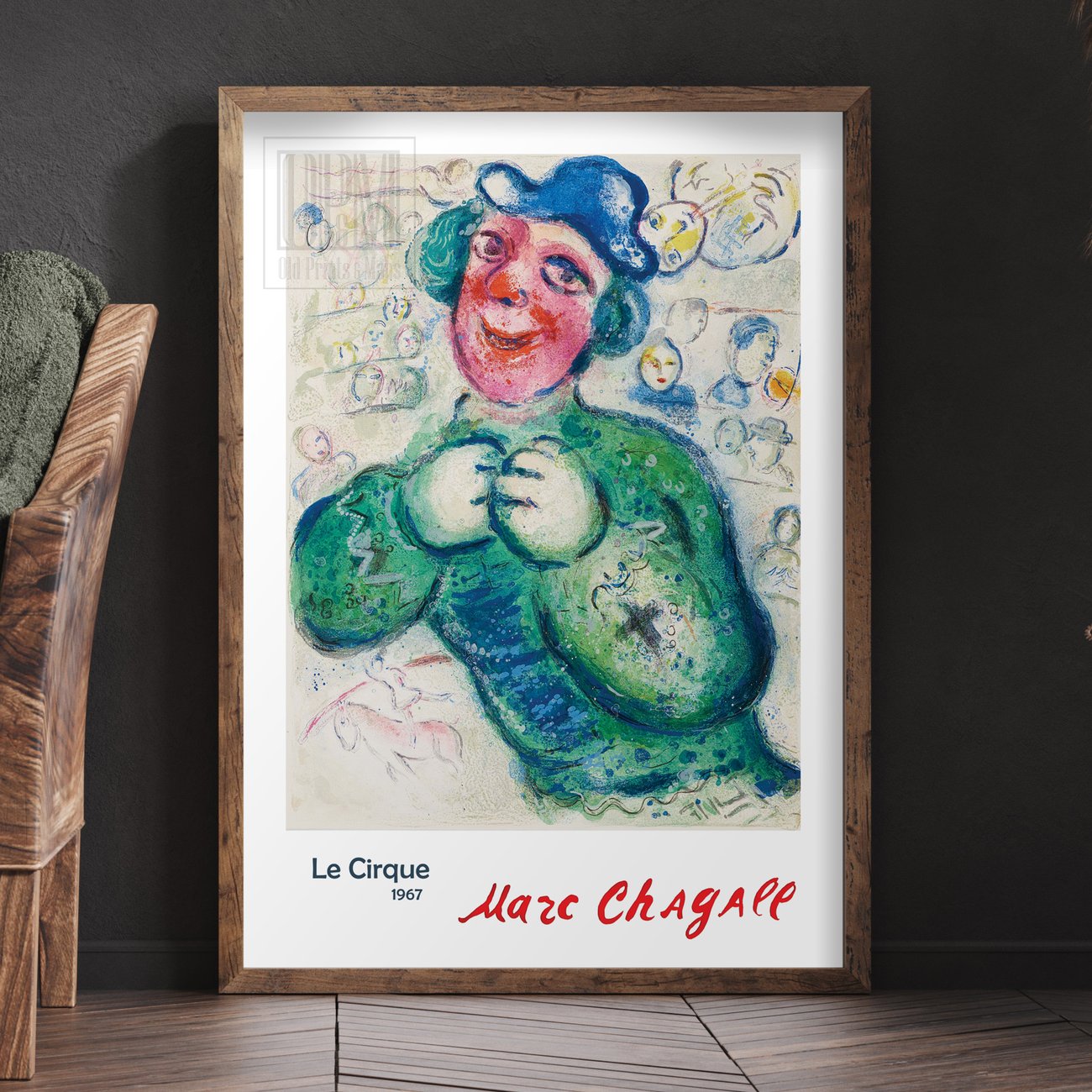 Marc Chagall | Le Cirque (The Circus) #13 | 1967 | Reproduction Poster ...