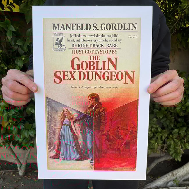 Goblin Sex Dungeon 11 X 17 Print Paperback Paradise