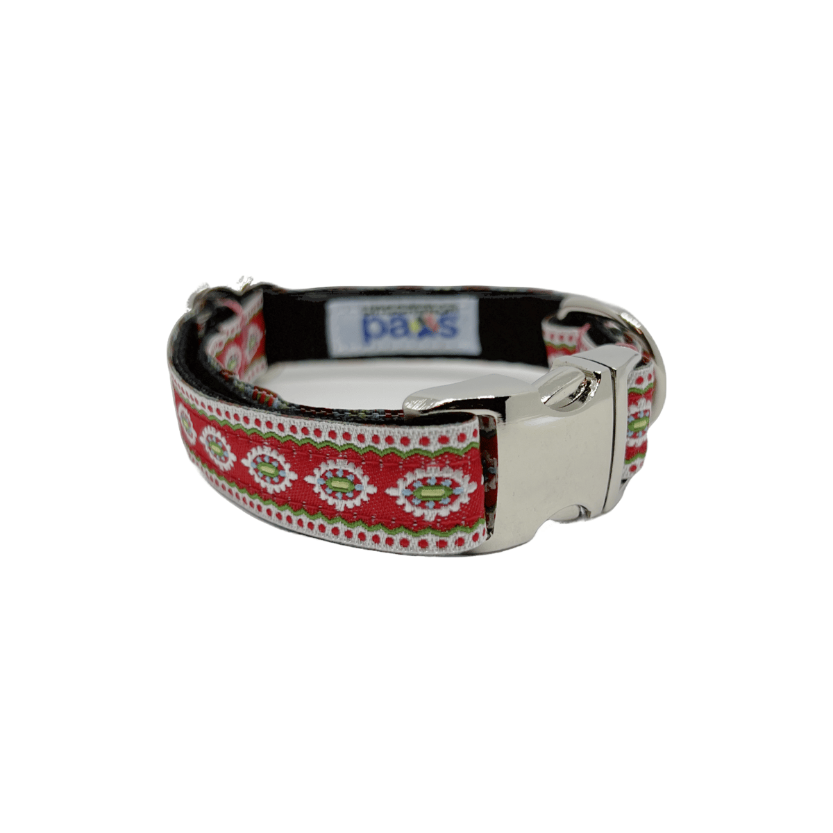 Dottie red Dog Collar | Uncommon Paws