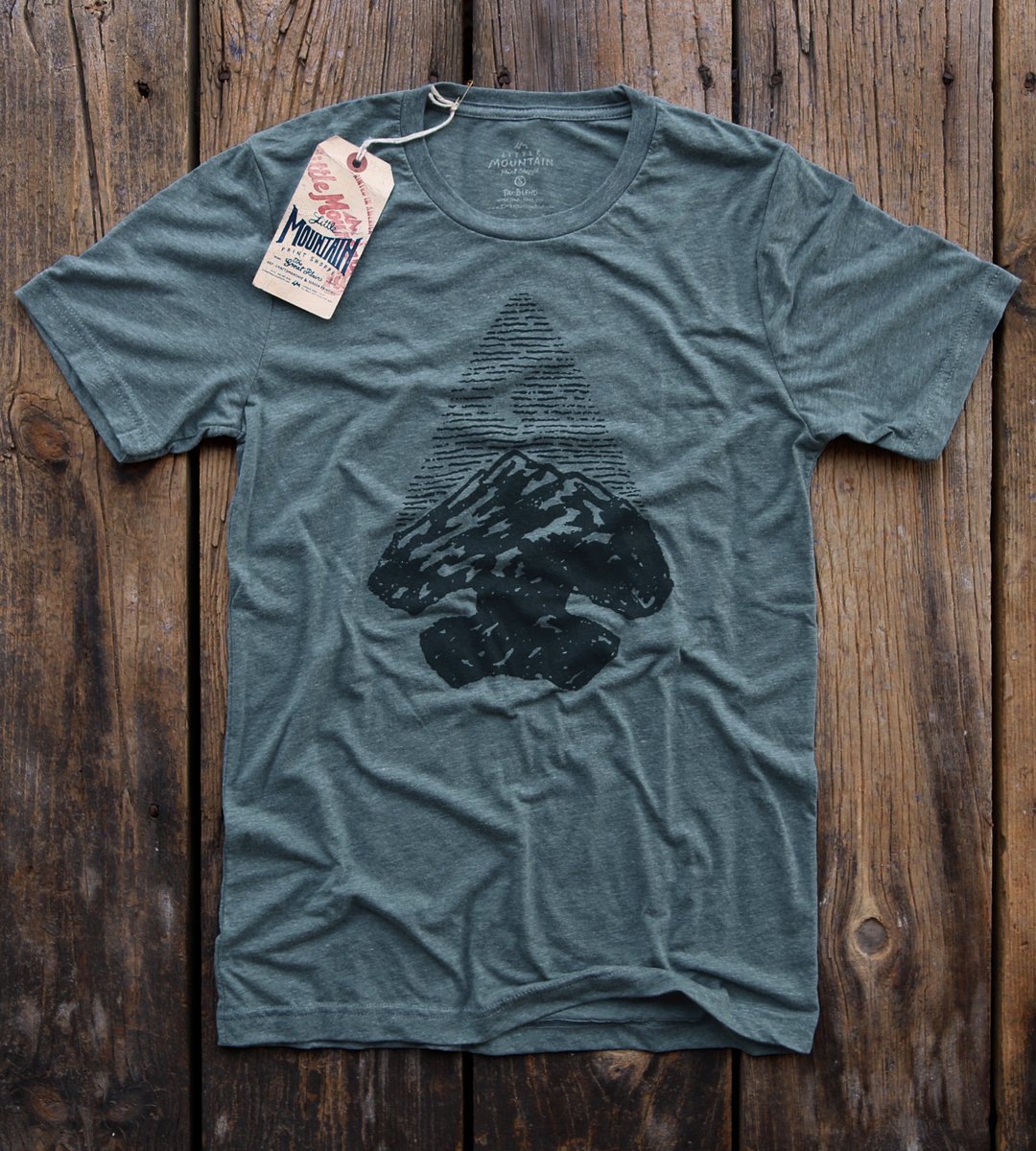 Little Mountain Print Shoppe, Inc. — Arrowhead Sky | Denim