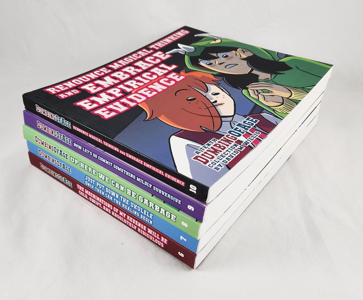 Dumbing of Age store — Dumbing of Age Books 6/7/8/9/10 combo