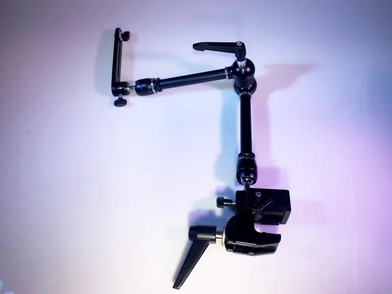 Liquid Light Lab — Pro 'Magic Arm' - Articulating Arm + Camera Bracket ...