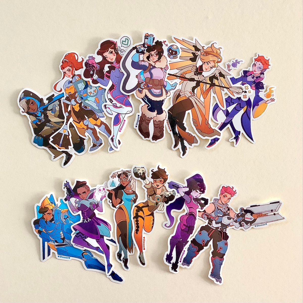 Overwatch Ladies stickers | vickisigh