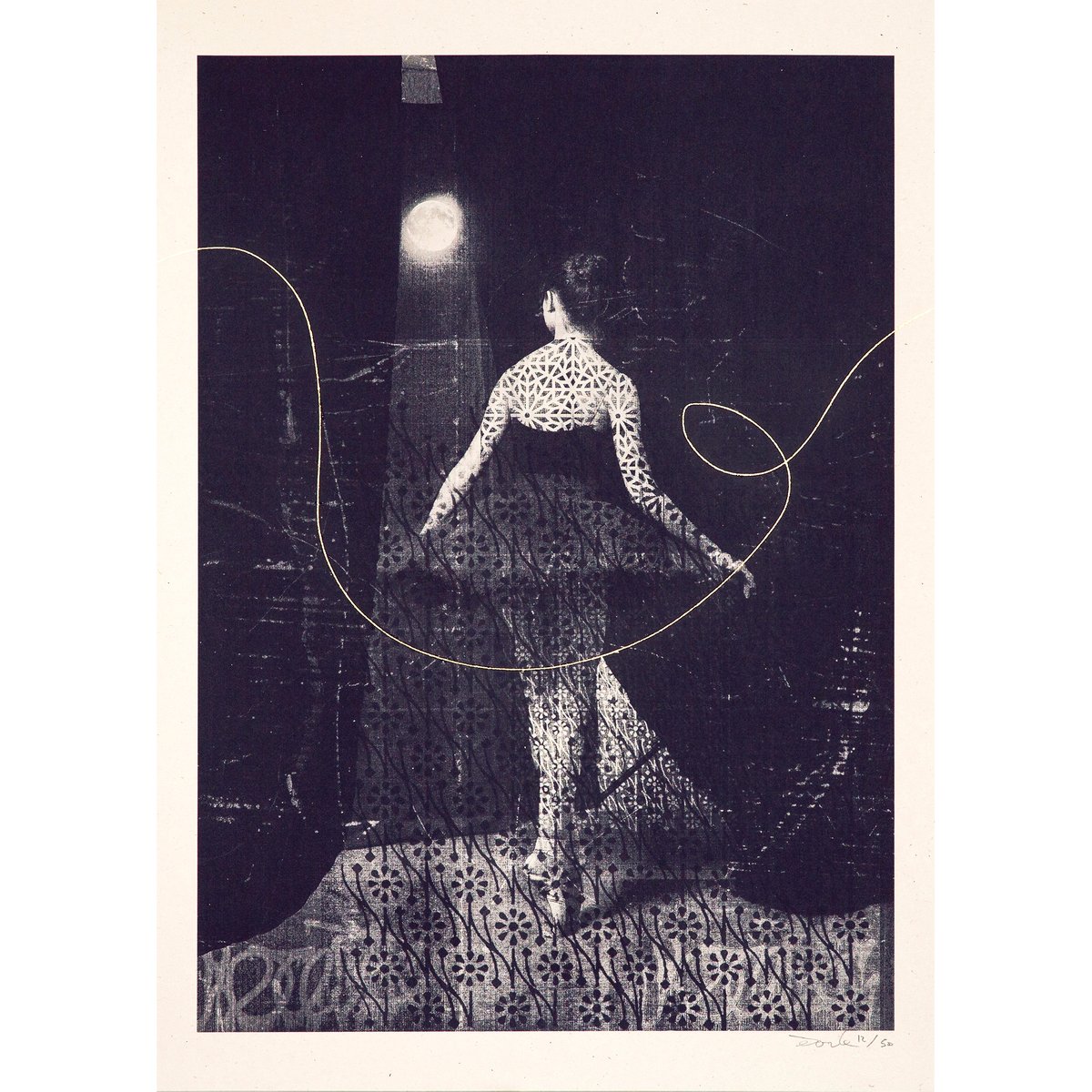 'Stepping Out' | Donklondon - Donk street art screen print editions