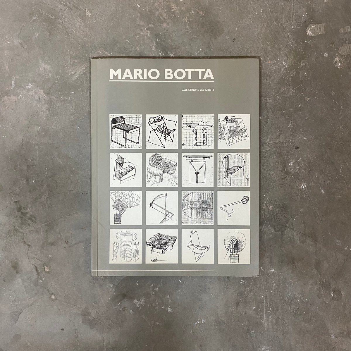 MARIO BOTTA CONSTRUIRE LES OBJETS BOOK | PPPPASAR