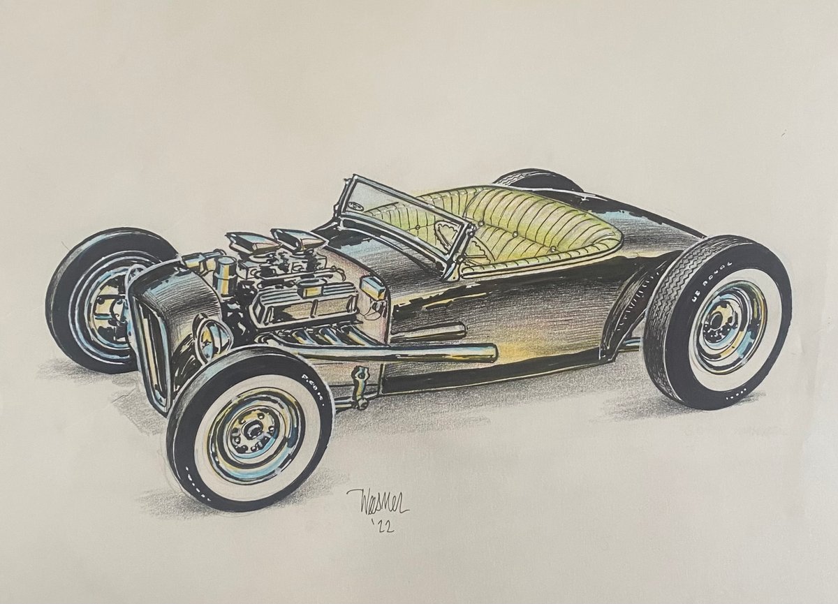 Custom Show Roadster | Keith Weesner Art
