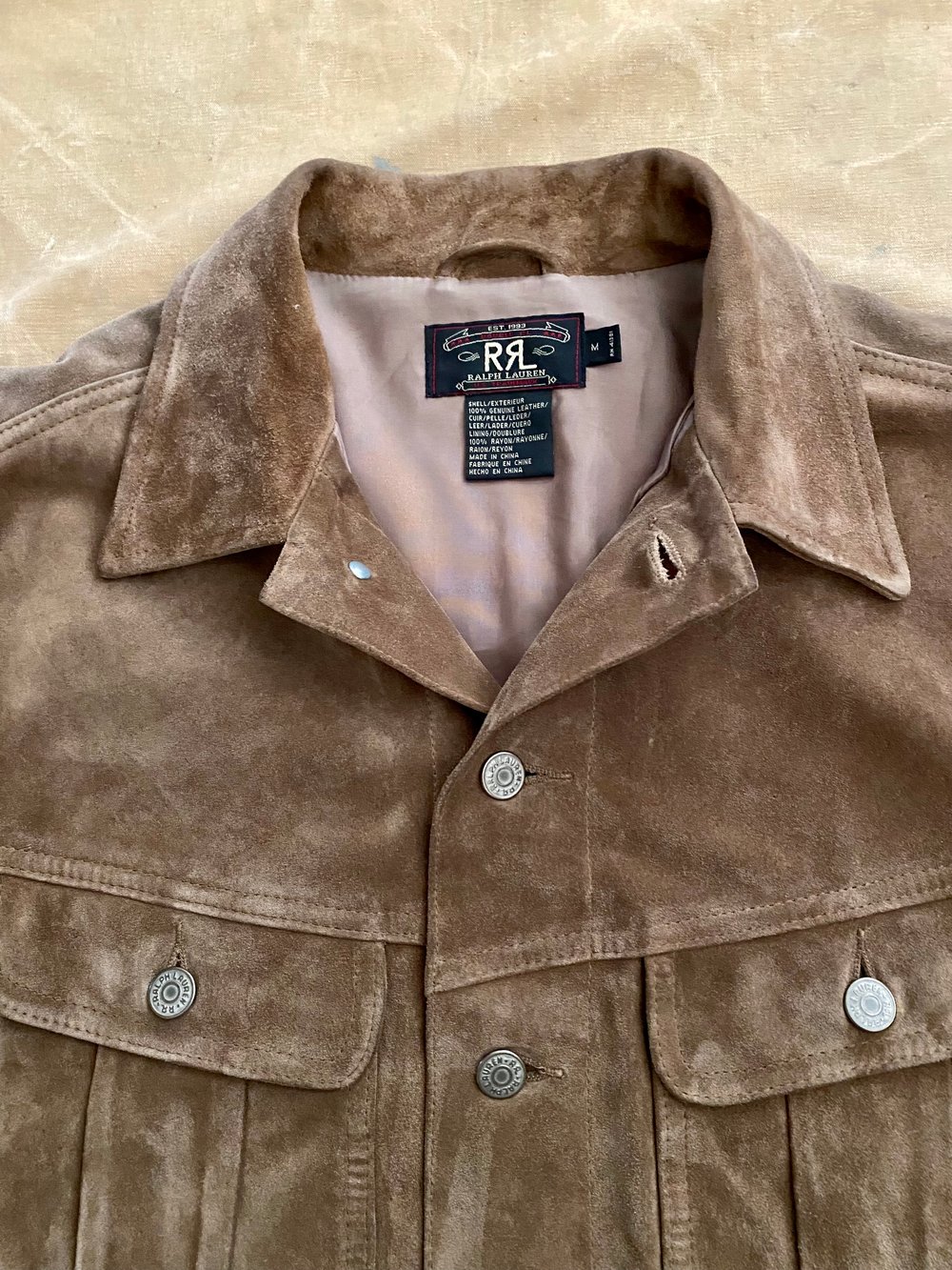 RRL SUEDE RIDER JACKET | Giurz Bazaar