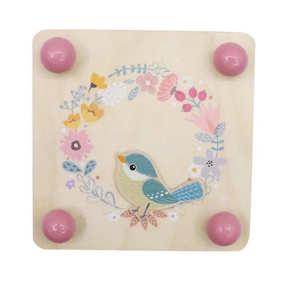 Echidna & Bird Flower Press | The Crafty Squirrel