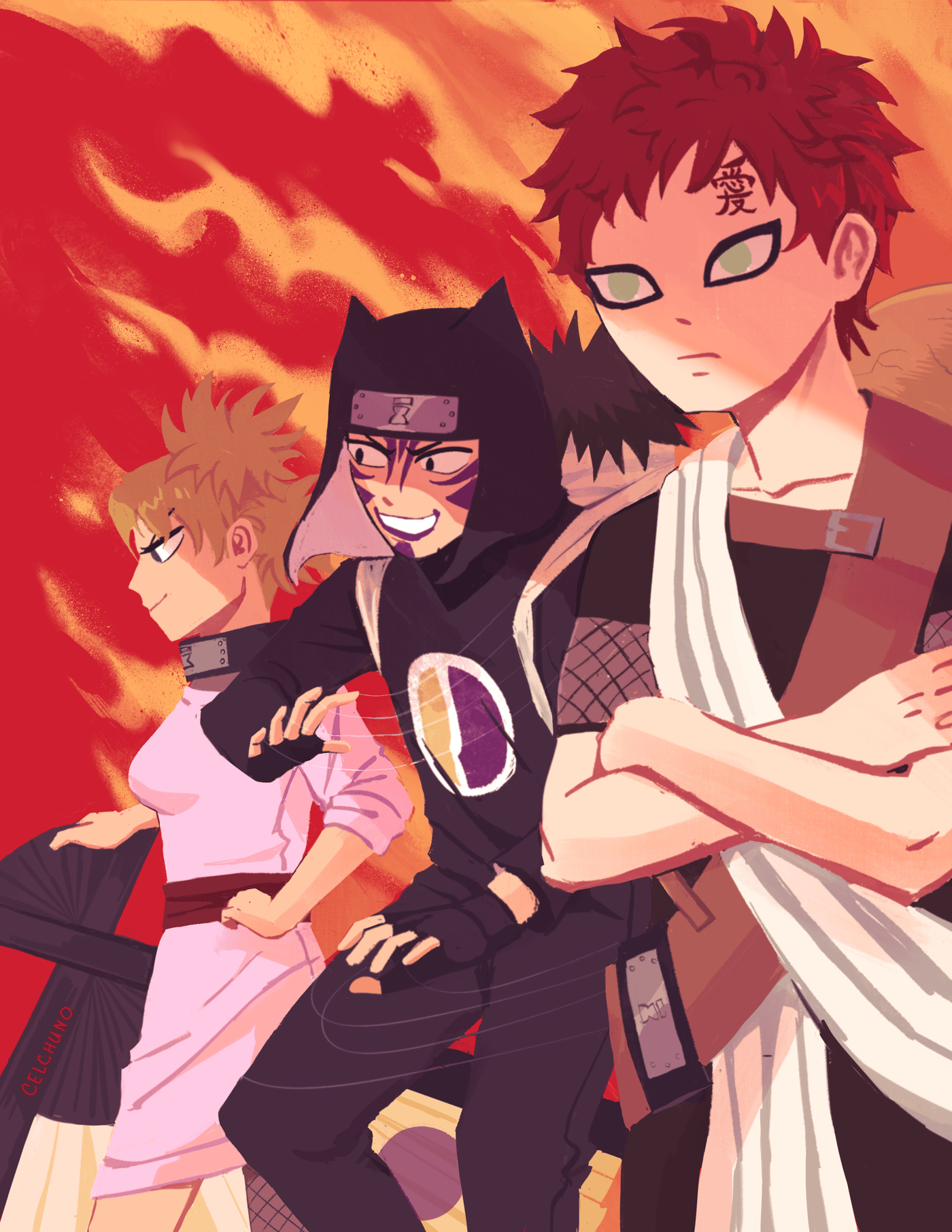 Sand Siblings Print | celchuno