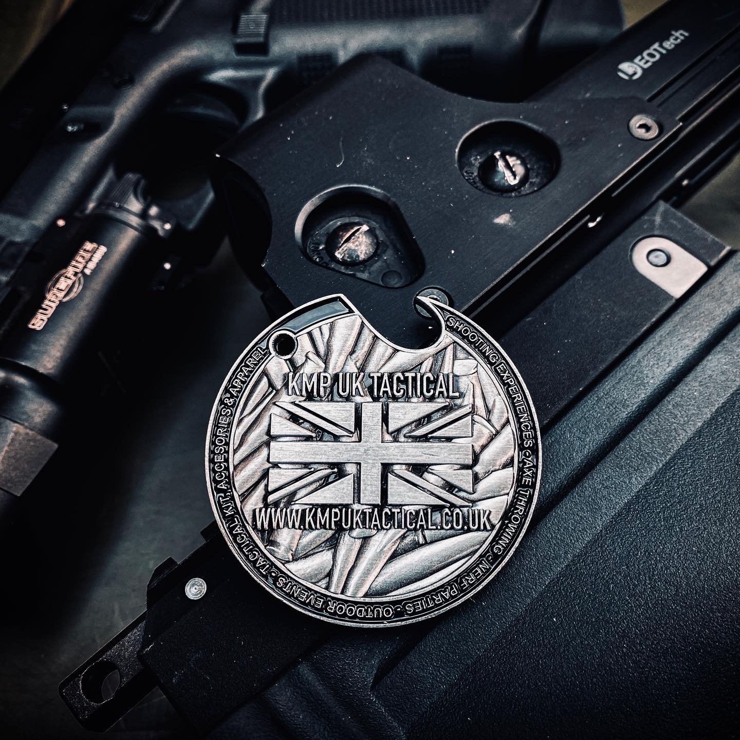 KMP UK TACTICAL/FAC CO. Challenge Coin - LTD EDITION | KMP UK TACTICAL