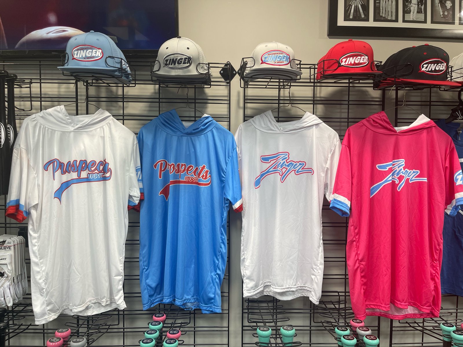 Zinger Team Gear - Short Sleeve Hoodies - FOR PICKUP ONLY | Zinger Bat ...