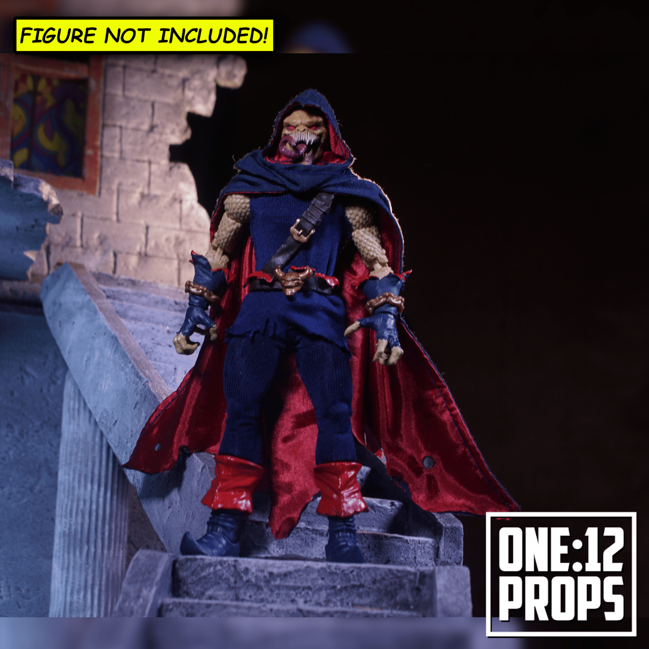 Custom Suit and Wired Cape for Demon Goblin | one12props