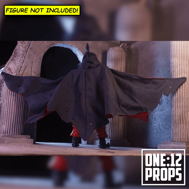 Custom Suit and Wired Cape for Demon Goblin | one12props