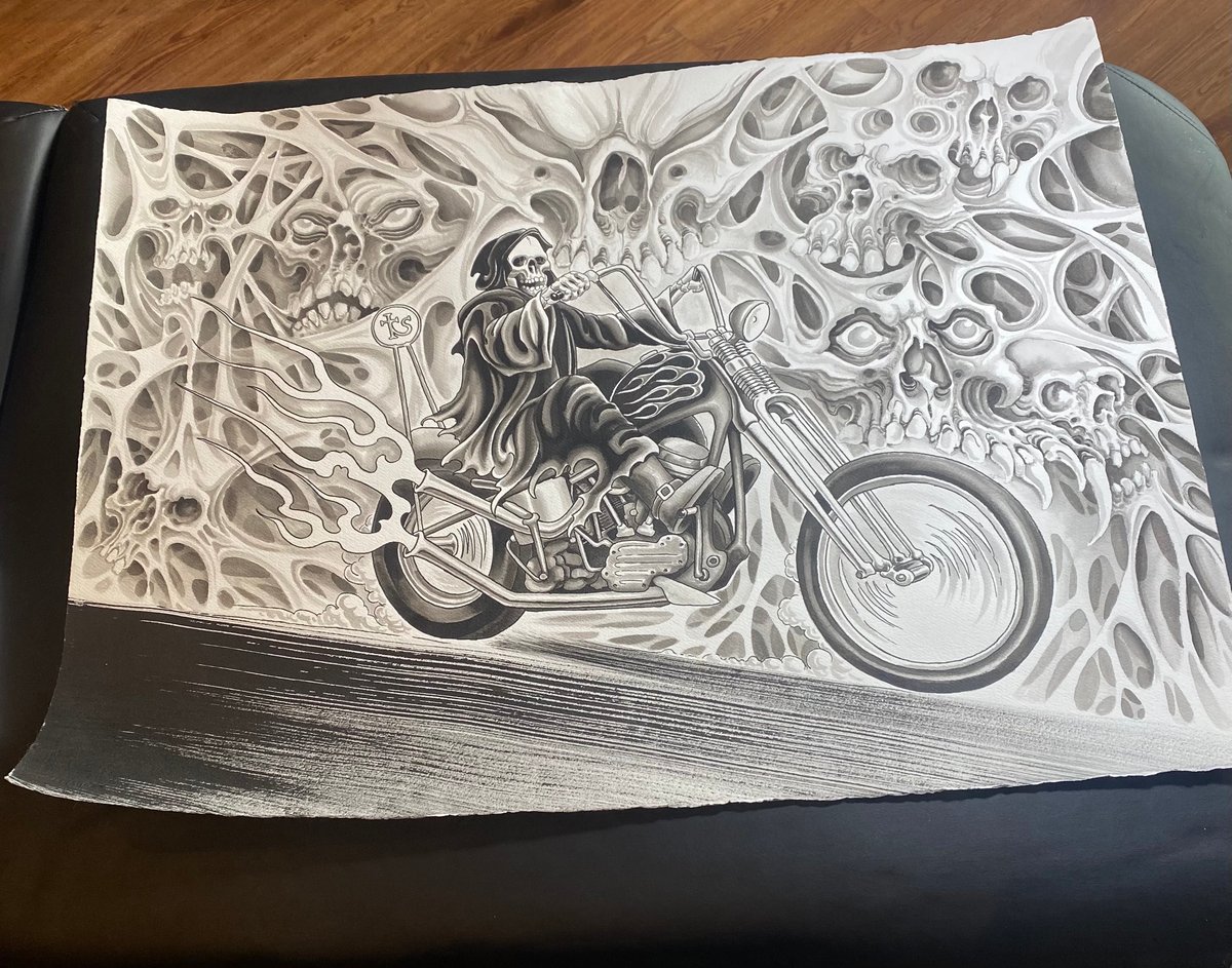 (Pick-Up) Pre-Order: Highway to Hell Print | Two Sons Tattoo