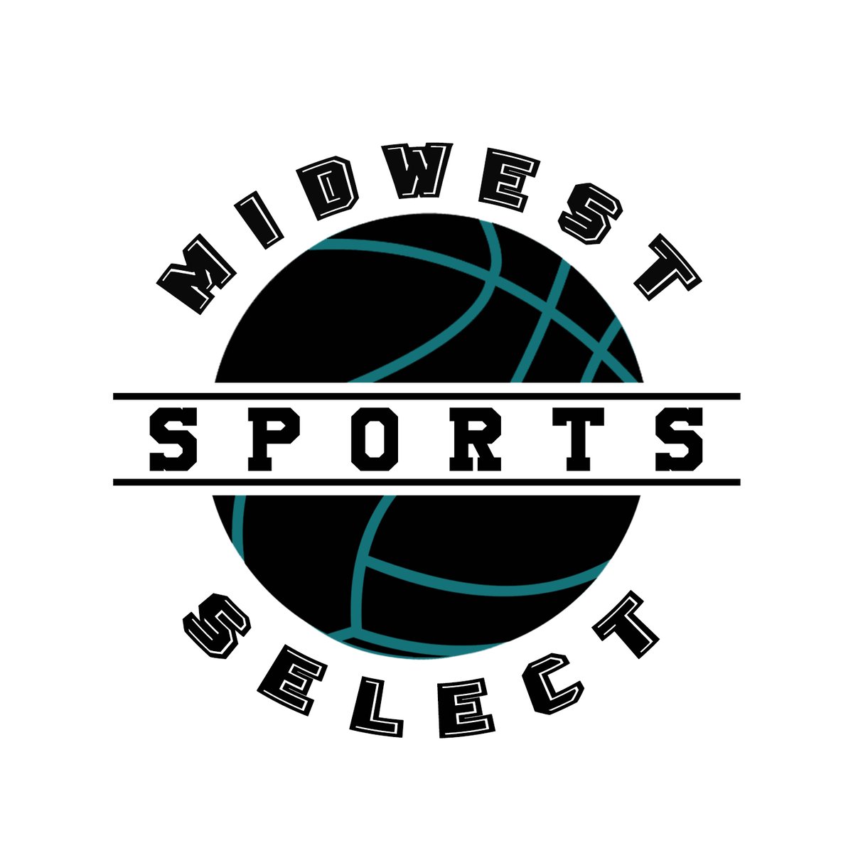 Midwest Select Sports Logo | Paper Fox Prints