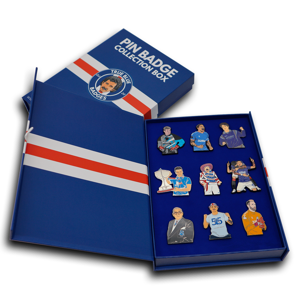 Pin Badge Collectors Display Box | True Blue Badges