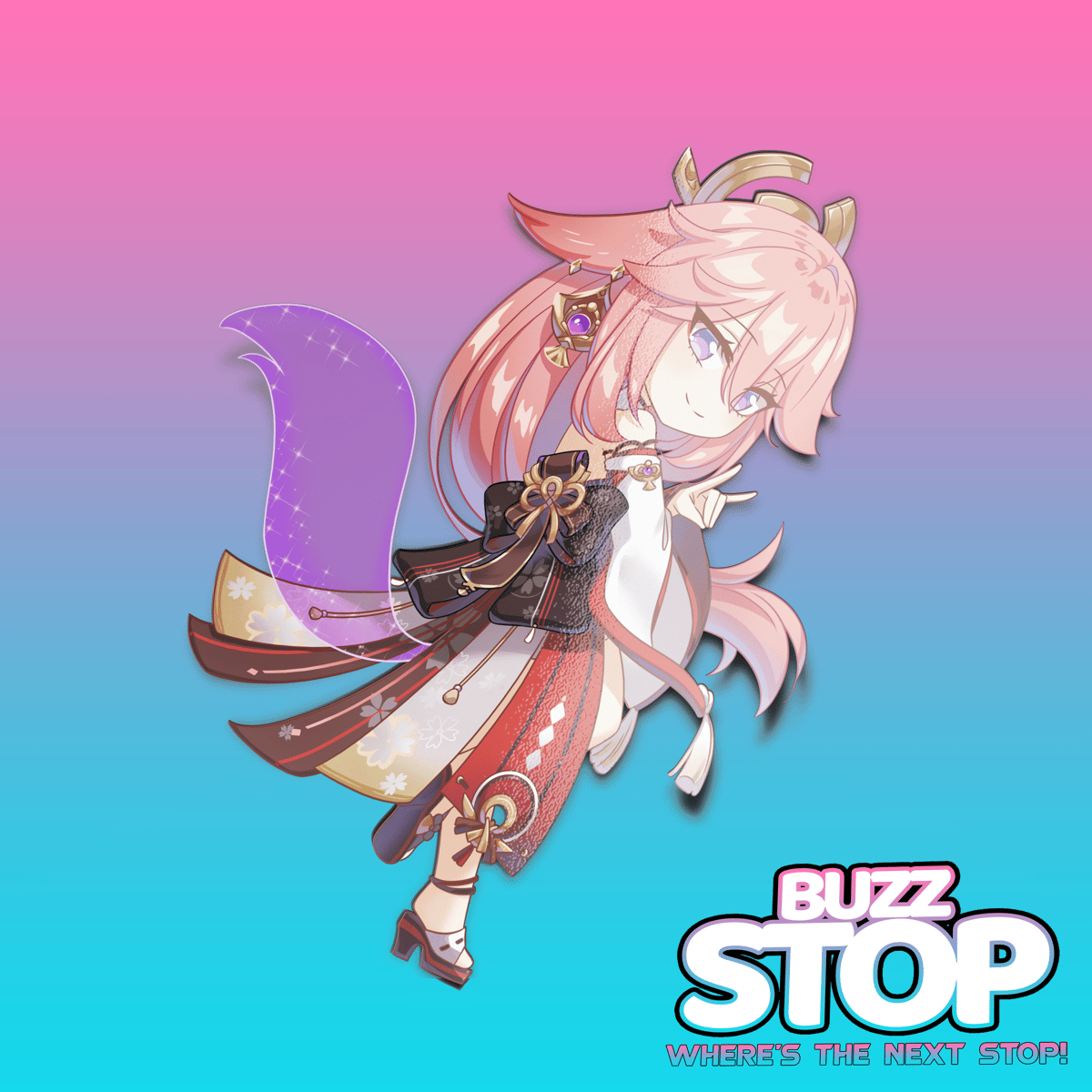 Chibi Miko | the buzz stop